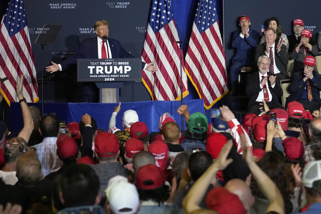 Trump In New Hampshire Speech Turns Focus To Biden Rematch News